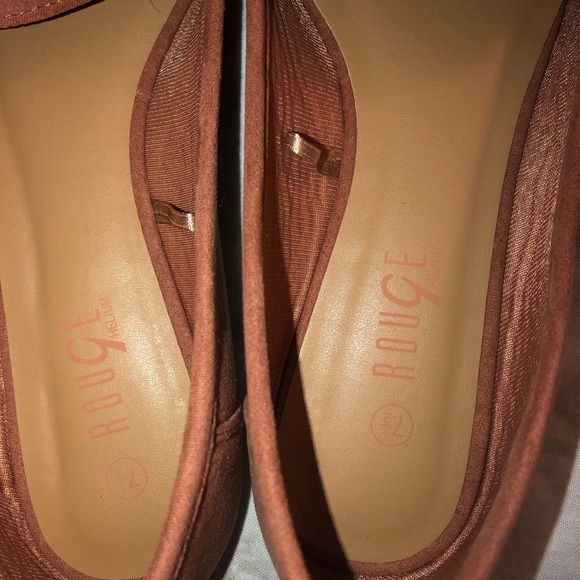 Rouge Helium | Shoes | Rouge Helium Bow Pointed Flats | Poshmark